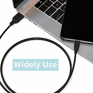 SLLEA (6FT) USB PC Power Charger Cable Cord Lead for Cobra Two-Way Radio CXT195 CXT1095 FLT