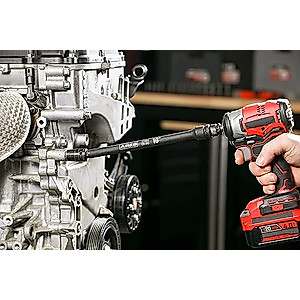 ARES 27070-4-Piece Impact Socket Adapter and Reducer Set - 1/4-Inch, 3/8-Inch & 1/2-Inch Impact Rated Step-Up and Step-Down Adapters with Included Storage Case