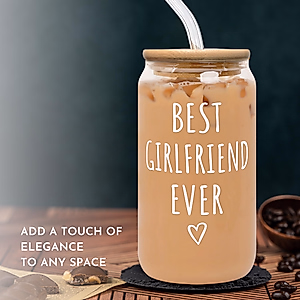 Gifts for Girlfriend - Gifts for Her - Girlfriend Gifts for Women, Couple Gifts - Anniversary, Birthday, Christmas Gifts for Girlfriend - I Love You Gifts for Her - Girlfriend Gift - 20 Oz Can Glass