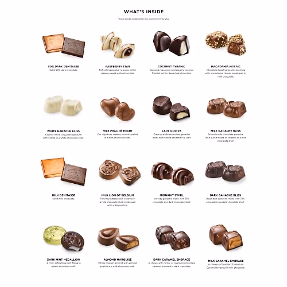 Godiva Chocolatier Gourmet Chocolate Gift Box - Assorted Dark, Milk, White, Raspberry, Caramel, and Chocolate - Elegant Spring Floral Box - 36 Pieces