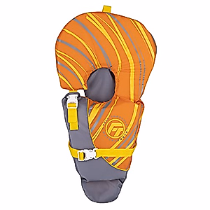 Full Throttle Infant Baby-Safe Life Jacket, Orange