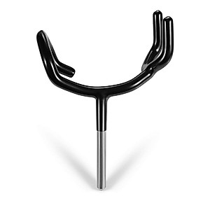 ATian Microphone Metal Boom Pole Holder Audio Boom Cradle Mount Stand