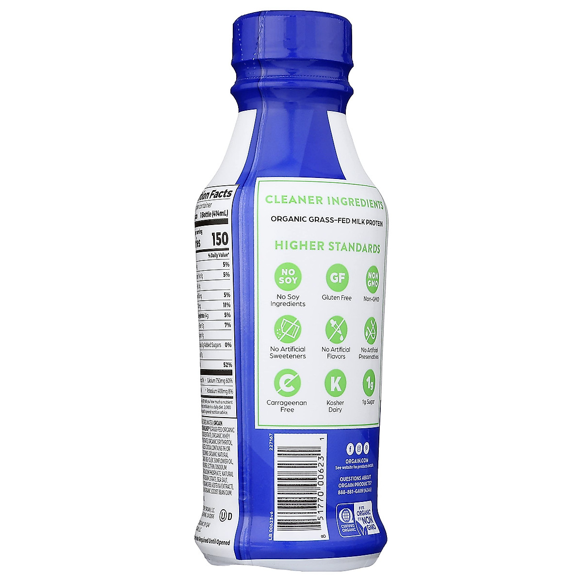 Orgain Organic Protein Shake, Creamy Chocolate Fudge