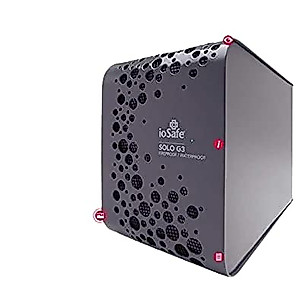 ioSafe Solo G3 4TB Disaster Proof Hard Drive - Blazing Fast USB 3.0 Interface