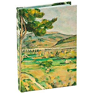 teNeues - Mini Notebook: Paul Cezanne Mont Sainte-Victoire, Hardcover, 120 Dot-Grid Pages with Lay Flat Binding: Pocket Size Mini Hardcover Notebook with Painted Edge Paper