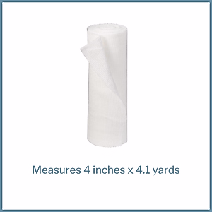 McKesson Conforming Stretch Gauze Bandages, Sterile, 4 in x 4 1/10 yd, 12 Count