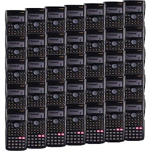 60 Pack Scientific Calculator 2 Line Engineering Function Calculator Statistic Math Calculator Science Chemistry Fraction Calculator Desktop Middle School Calculator for Beginner High School College