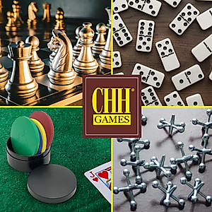 Round Card Holders with Case in Red, Yellow, Green & Blue, Multi