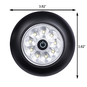 LIGHT IT! by Fulcrum, 30015-303 9-LED Anywhere Light XB, Black, Single Pack