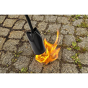 Lincoln Electric Inferno Weed Burner Propane Torch Kit w/ 10” LP Gas Hose and Flint Striker, 500,000 BTU High Output, Heavy Duty for Road Repair, Roof, Brush, Ice Snow Melter, KH825-03