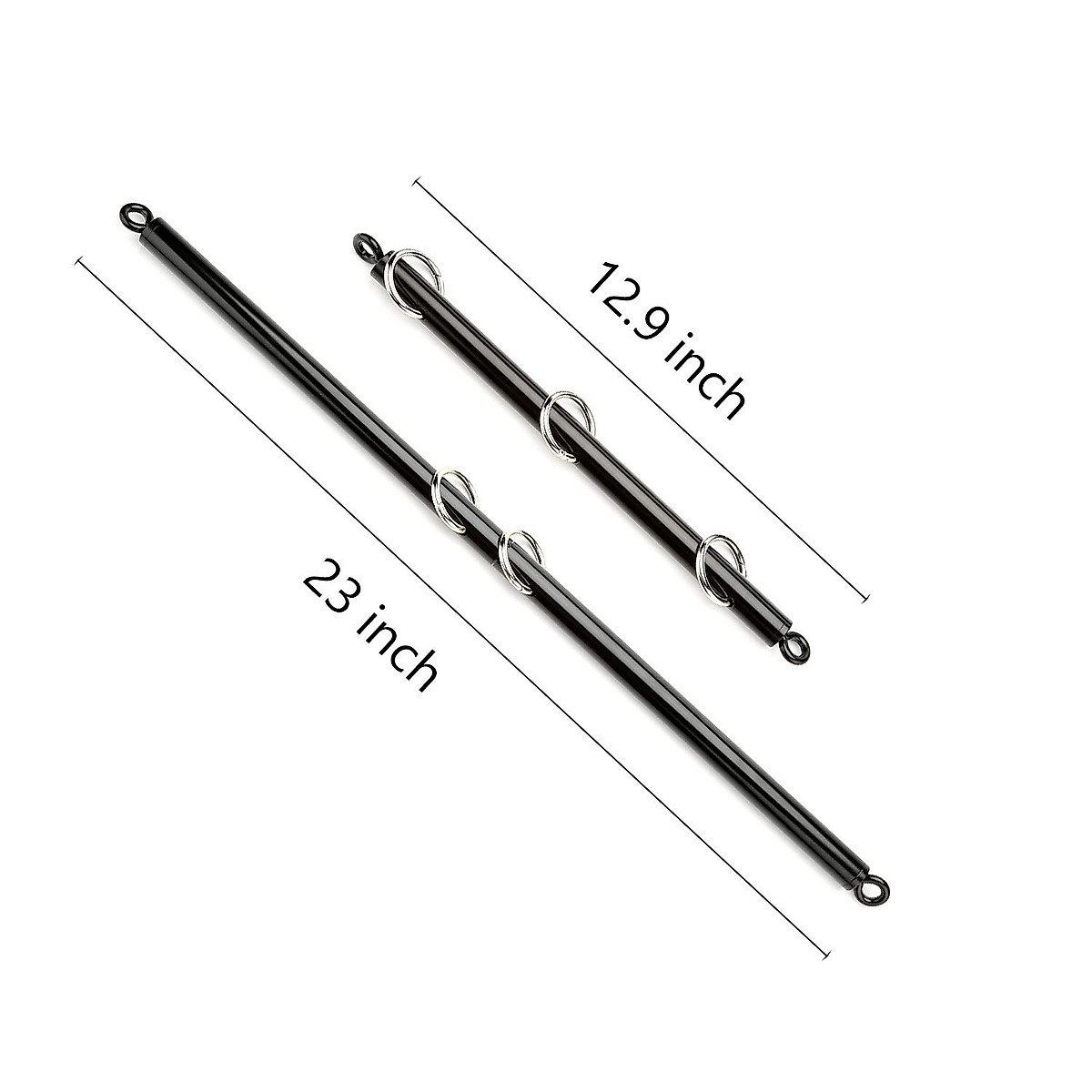 TMEOIIPY 2pcs Expandable Spreader Bar Training Tools for Home Gym Yoga