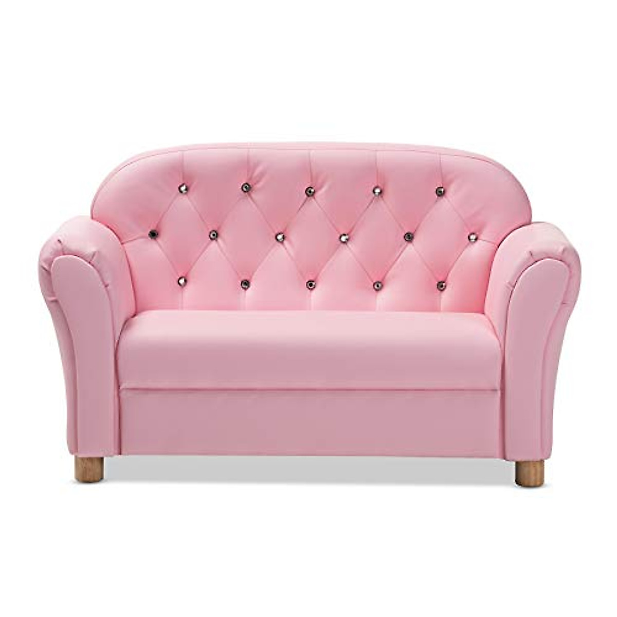 Baxton Studio Loveseats, Pink
