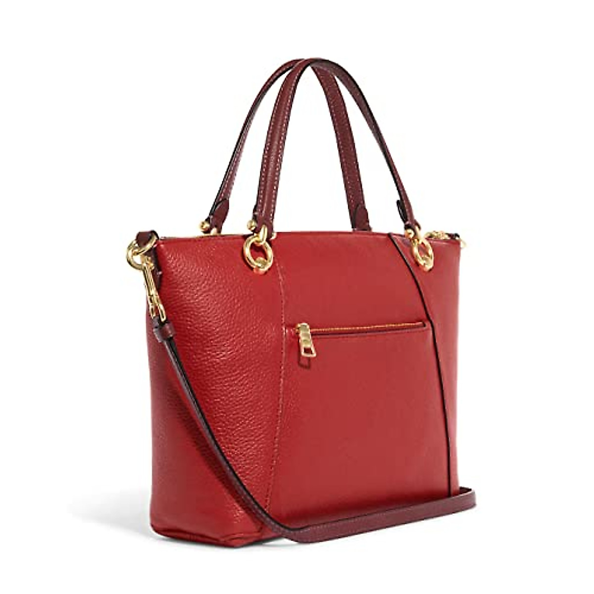 COACH Women's Kacey Satchel Crossbody, Red Apple Multi