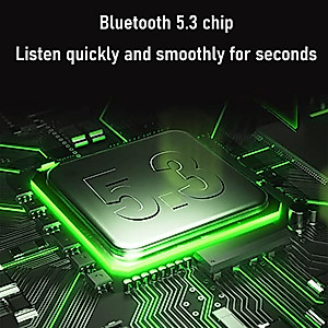 Wireless Earbuds, 5.3 Bluetooth Headset, High Battery Low Latency Transparent Space Capsule Headset, Noise Canceling Game Bluetooth Headset, IPX7 Sports Exercise Water Release