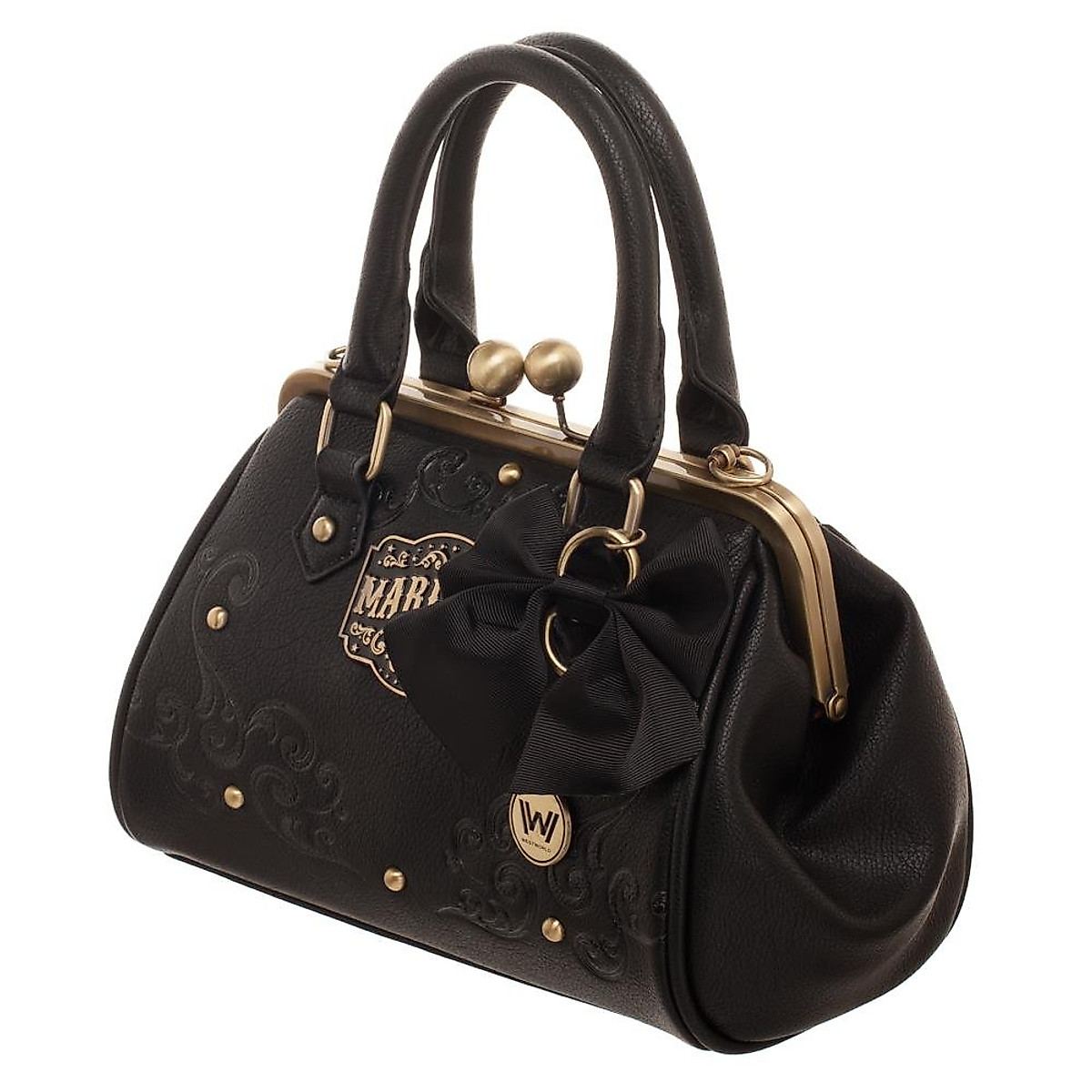Westworld Mariposa Saloon Kiss Lock Handbag