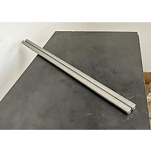 Set of Two, Garage Door Torsion Spring Winding Bars, 17" Rods (303 Stainless)