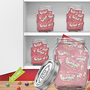 Skittles Original Flavor Candy Coated Fruit Chew Fun Size 1 Lbs Individually Wrapped Bulk Party Assortment 25+ Bite Size Mini Packs In Resealable Bag (16 Oz)