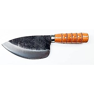 Jende FN Big G-3 Small Fish Taiwan Tuna & Butchering Knife, Hand forged RC 60