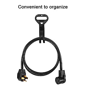 EV Extension Cord for Model 3/S/X/Y - Compatible with NEMA L14-50 generators (125/250V, 30-Amp)