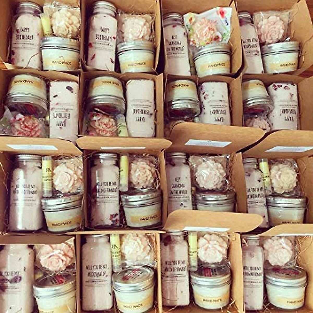 Beets and Apples Happy Birthday Gift Basket, Gift Baskets for Women Birthday Gift Ideas for Women, Natural Spa Gift Basket for Birthday Gifts, Handmade in USA (Happy B-Day)