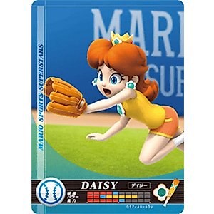 Nintendo Mario Sports Superstars Amiibo Card Baseball Daisy for Nintendo Switch, Wii U, and 3DS