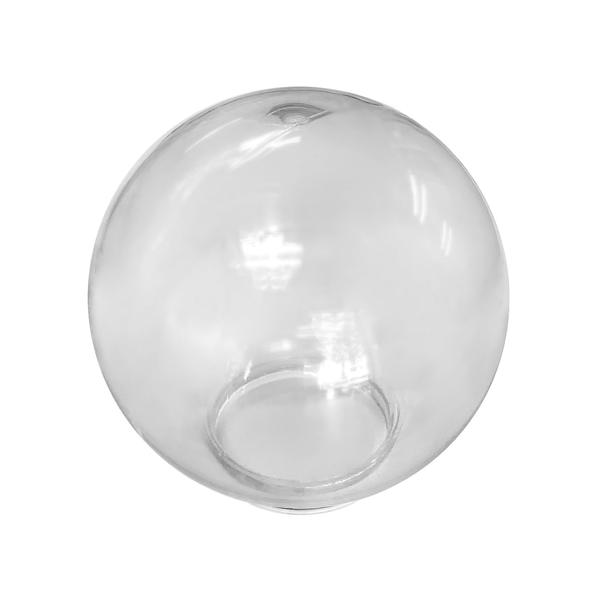 Beam Lighting 6-inch Clear Acrylic Replacement Globe - Cover for Ceiling, Wall Fixtures, Lamp Posts, or Streetlights