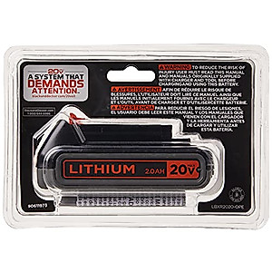 BLACK+DECKER 20V MAX* POWERCONNECT 2.0Ah Lithium Ion Battery (LBXR2020-OPE)