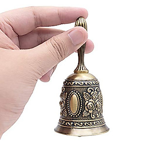 DomeStar Hand Bell Call Bell Brass Wedding Bells