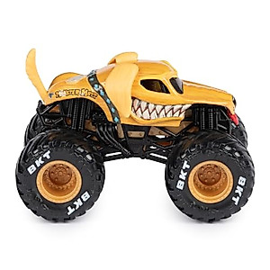 Monster Jam 2023 Spin Master 1:64 Diecast Truck Series 31 Ruff Crowd Monster Mutt Golden