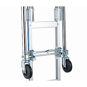 SHZOND Aluminum Hand Truck 2 in 1 Convertible Hand Truck 1000 LBS Capacity Hand Truck and Dolly Utility Cart