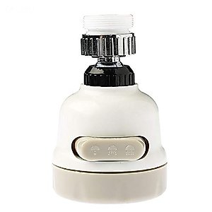 INIFLM 360° Rotating Kitchen Faucet Booster Shower, Water-Saving Filter Universal Splash-Proof Nozzle