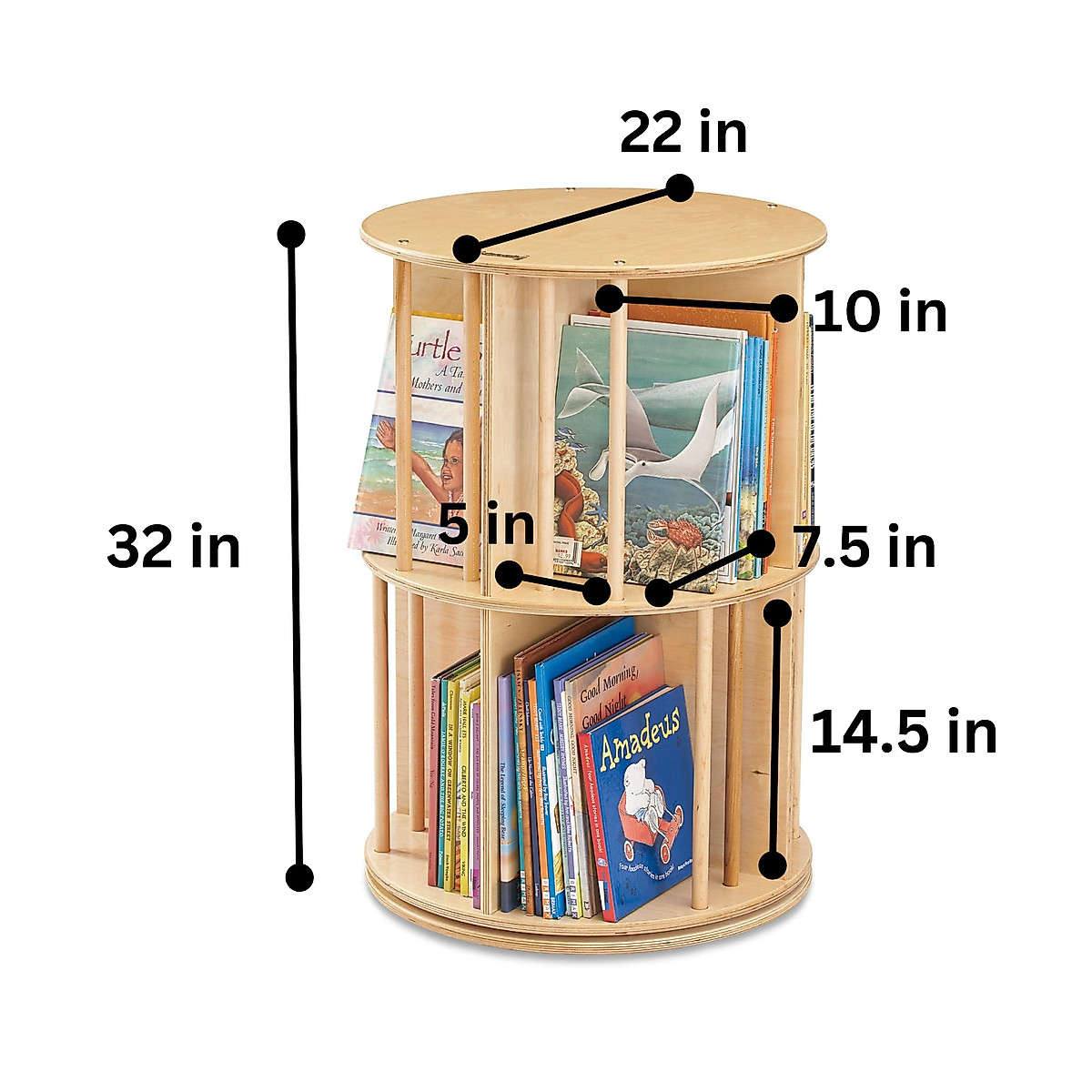 Jonti-Craft - 3558JC Book-Go-Round