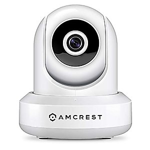 Amcrest 1080P WiFi Security Camera 2MP Indoor Pan/Tilt Wireless IP Camera, IP2M-841W (White)