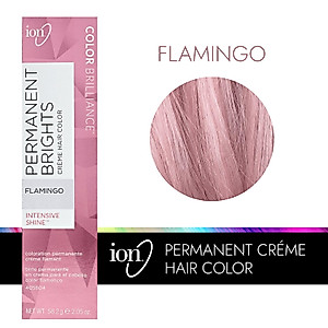 Ion Permanent Brights Creme Hair Color Flamingo Flamingo