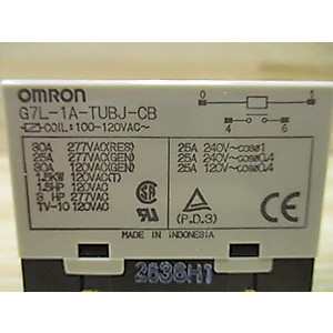 Omron G7l-1A-Tubj-Cb General Purpose Relay 250Vac 25A G7l-1A-Tubj-Cb