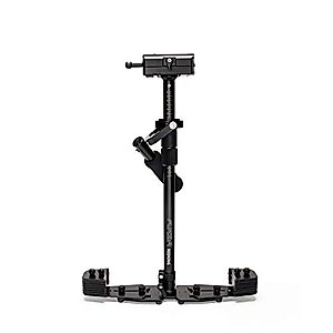 FLYCAM Redking Telescopic Handheld Camera Stabilizer w Dovetail Quick-Release for Video & Film Cameras up to 7kg / 15lb. 3-Axis Rotational Control, Easy Vertical Counterbalance. (FLCM-RK)