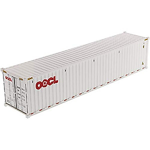 40' Dry Goods Sea Container OOCL White Transport Series 1/50 Model by Diecast Masters 91027 B