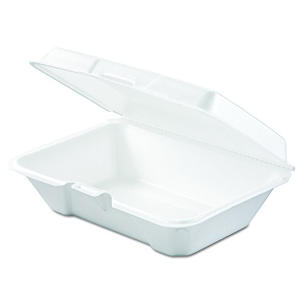 Dart 205HT1 All Purpose Perforated Foam Hinged Container, 9 X 6 Inches (Case of 200)