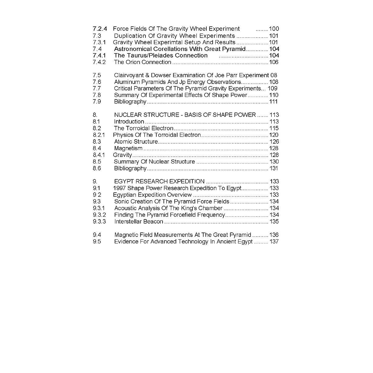 SHAPE POWER. A Treatise on How Form Converts Universal Aether into Electromagnetic and Gravity Forces and Related Discoveries in Gravitational Physics. [Typeset, Unbound Loose Leaf] Revisions 11/2022