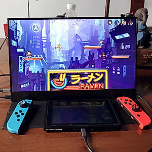HONGYIFEI2021 Monitor 144Hz 2K Portable Monitor 15.6'' HDR FHD IPS 100% SRGB Gaming with USB-C HDMI External Computer Display for PS4 PS5 Xbox Switch PC Phone, 2560x1440 Gaming Monitor
