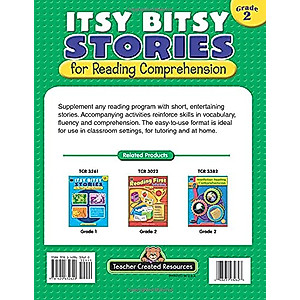 Itsy Bitsy Stories for Reading Comprehension Grd 2