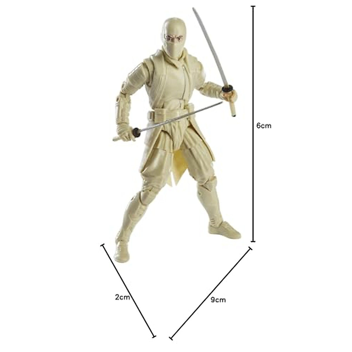G.I. Joe Classified Series Snake Eyes: G.I. Joe Origins Storm Shadow Action Figure 17, Premium 6-Inch Scale Toy with Custom Package Art