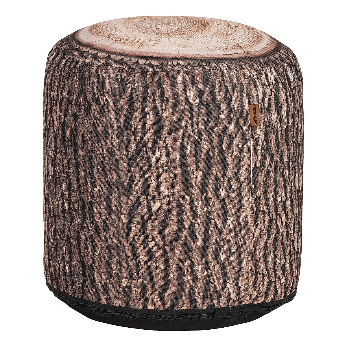 Outdoor/Indoor Pouf Ottoman, Stool for Patio, Office, Classroom or Home Living Space