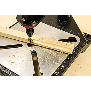 Milescraft 1097 ToolStand - Variable Speed Drill Press Stand (compatible with Dremel). Rotary Tool Not Included
