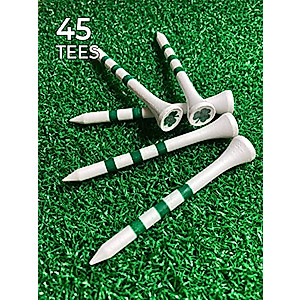 PrideSports 2-3/4" Shamrocks Tees,White,PS23445S