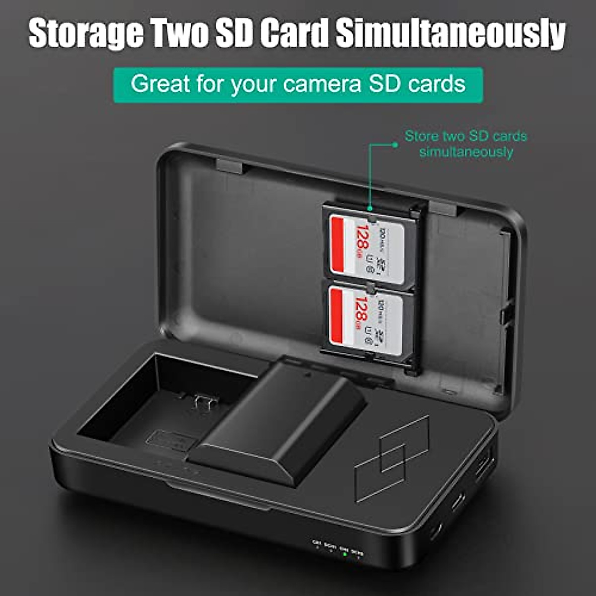 JYJZPB NP-FZ100 Battery Replacement and A7iii Battery Charger for Sony A7 III, Sony Alpha A7R III, A7R IV, A9, A6600, Alpha 9S, A7R3 A7S III, A7R III Battery, 2 Packs