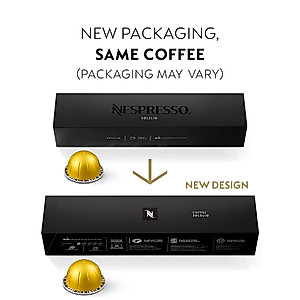Nespresso Capsules VertuoLine, Solelio, Mild Roast Coffee, 30 Count Coffee Pods, 7.77 Ounce (VERTUOLINE ONLY)
