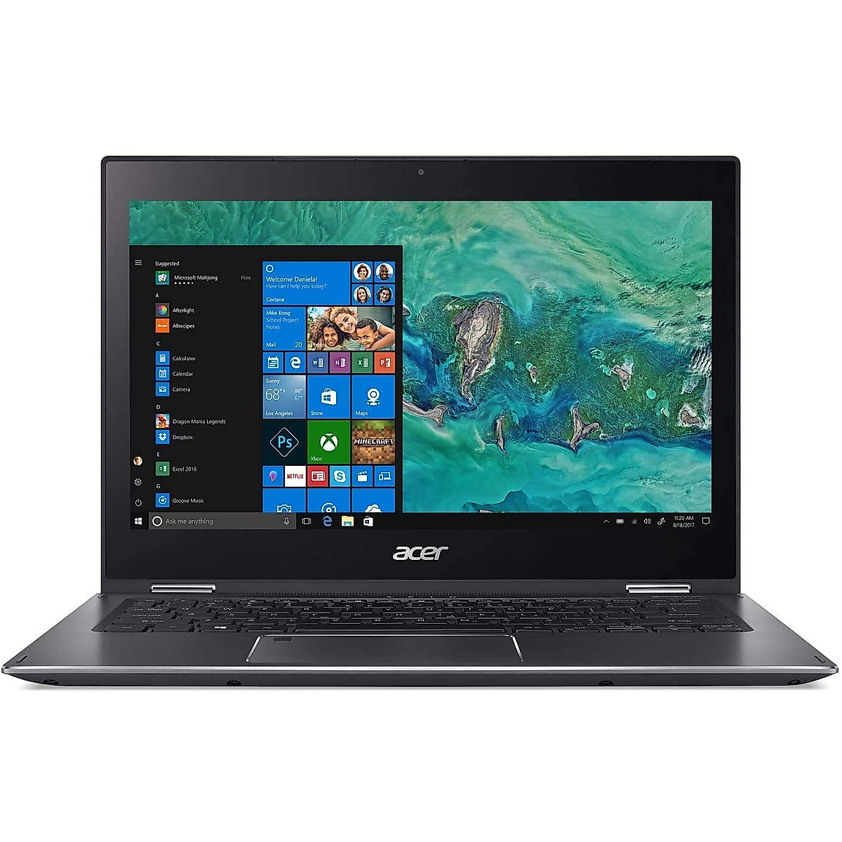 acer Spin 5 13.3" FHD Touch Screen 2-in-1 Laptop with Intel Quad Core i7-8565U Processor up to 4.60 GHz, 16GB Memory, 512GB SSD, Backlit Keyboard, and Rechargeable Active Stylus Included