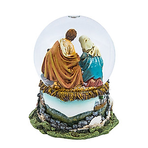 Kurt Adler Holy Family Musical Water Globe, 100mm