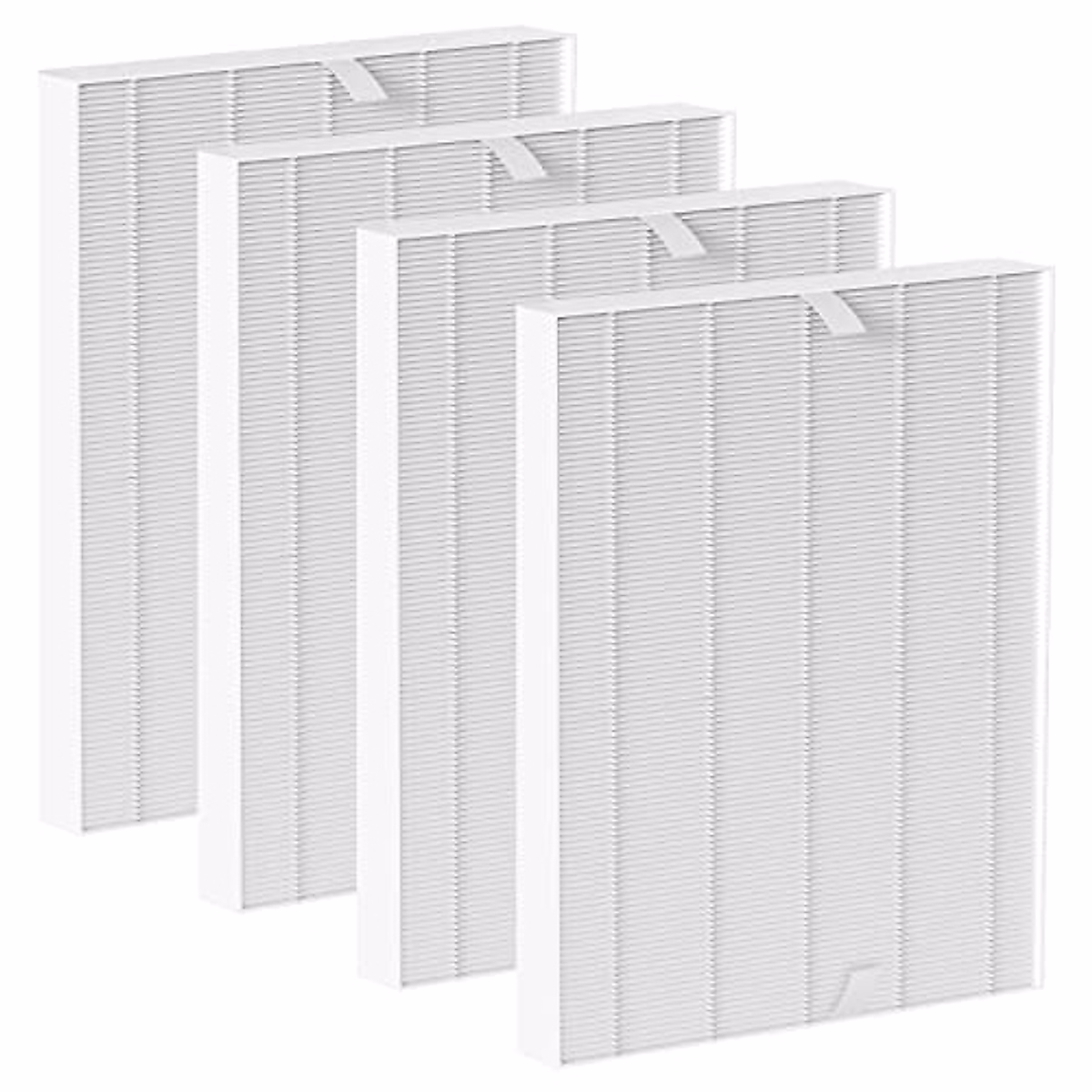 115115 True HEPA Replacement Filter A Compatible with Winix PlasmaWave 5300-2, C535, P300, 6300-2, 5300, 9000 Air Purifier, Compare to Part # 115115, 4 Pack HEPA Filter Only